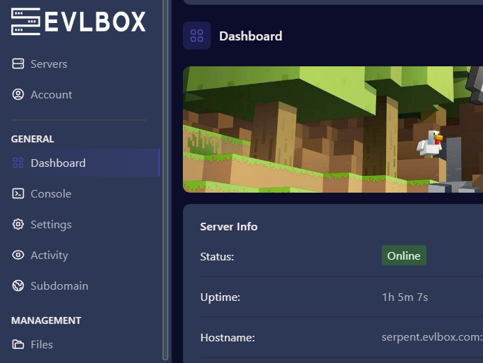 How to Connect to your Minecraft Server | EVLBOX WIKI